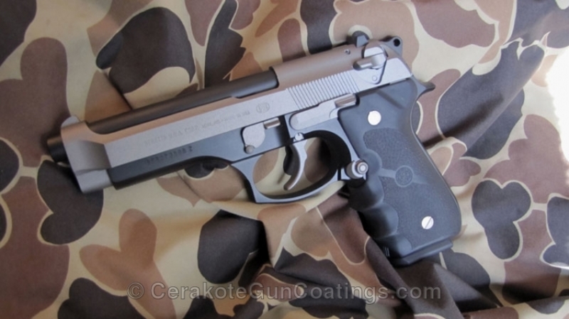 H-219 Gun Metal Grey with H-146 Graphite Black by Grant Hoskin | Cerakote