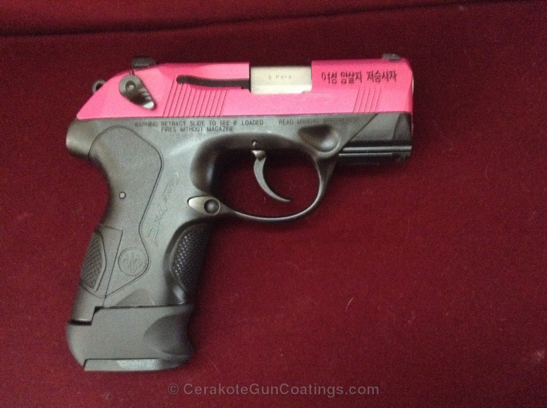 H-122 Gold with H-224 Sig Pink by Daryl | Cerakote