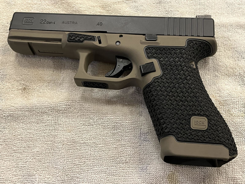 Glock Custom Stippling OD Green | Cerakote