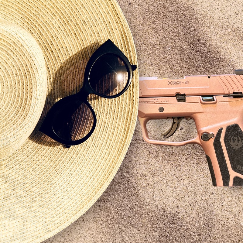 Ruger Max9 with a Rose Gold Finish | Cerakote