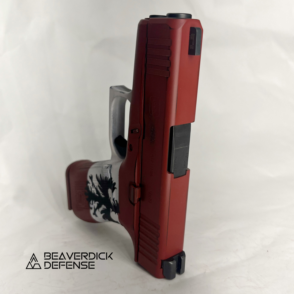 BATTLE WORN AUSTRIAN GLOCK 43X | Cerakote