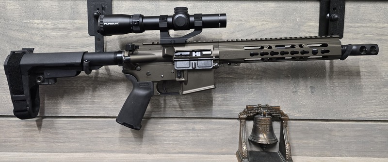 Midnight Bronze AR Pistol | Cerakote