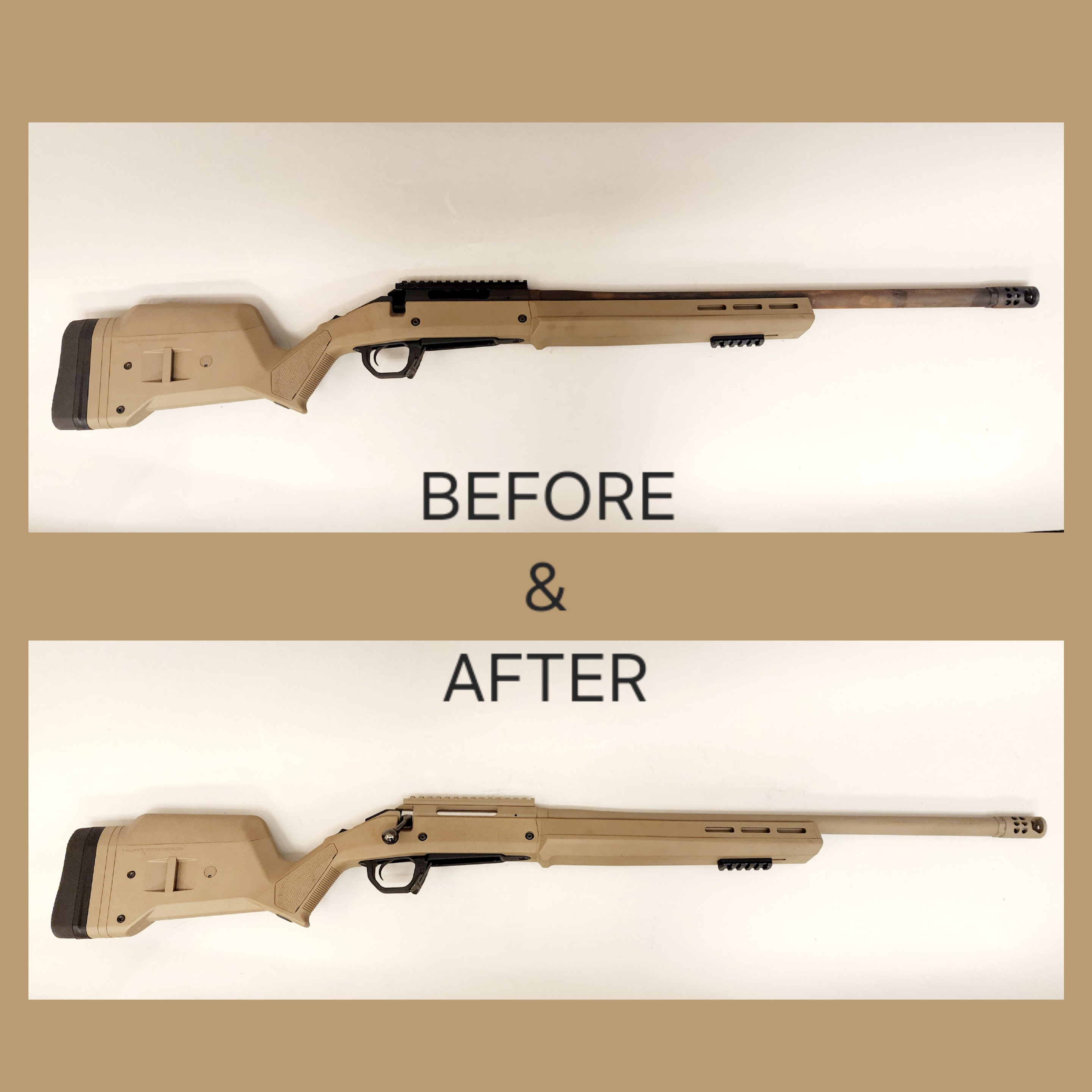 Bolt Action coated in H-267 | Cerakote