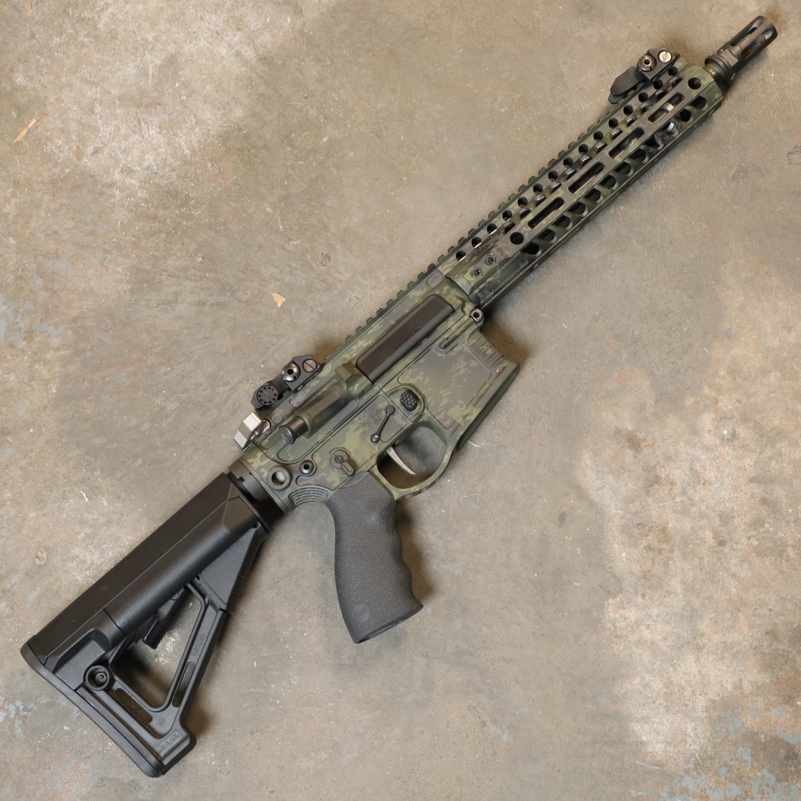 Ar15 done in H-146 and H-264 | Cerakote