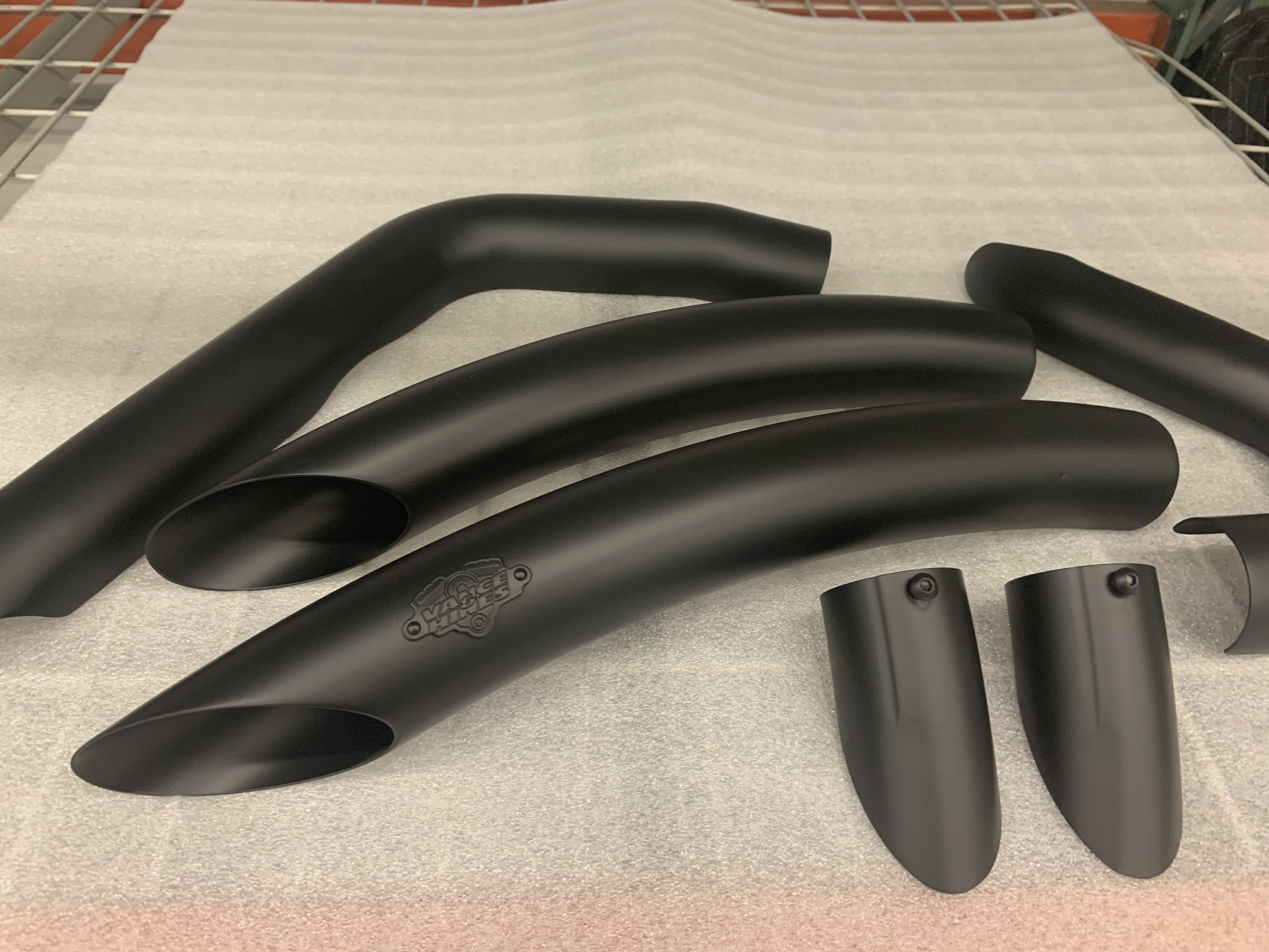 Motorcycle exhaust | Cerakote
