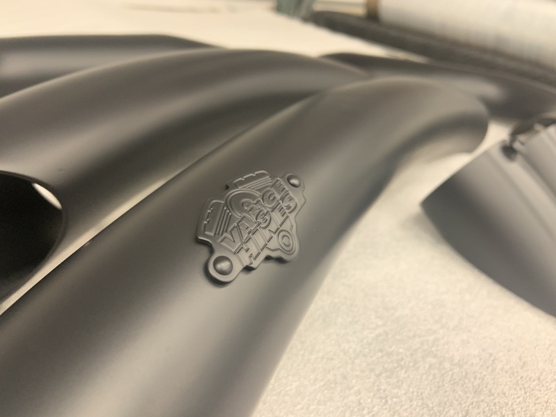 Motorcycle exhaust | Cerakote