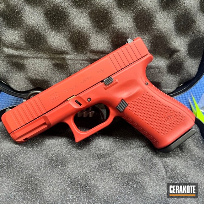 Firehouse Red Glock 19 | Cerakote