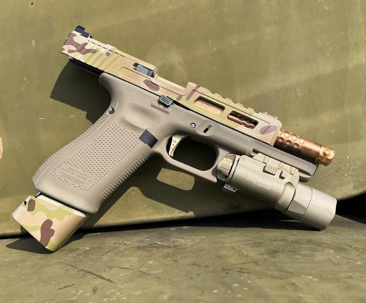 Gucci Glock featuring H-267 | Cerakote