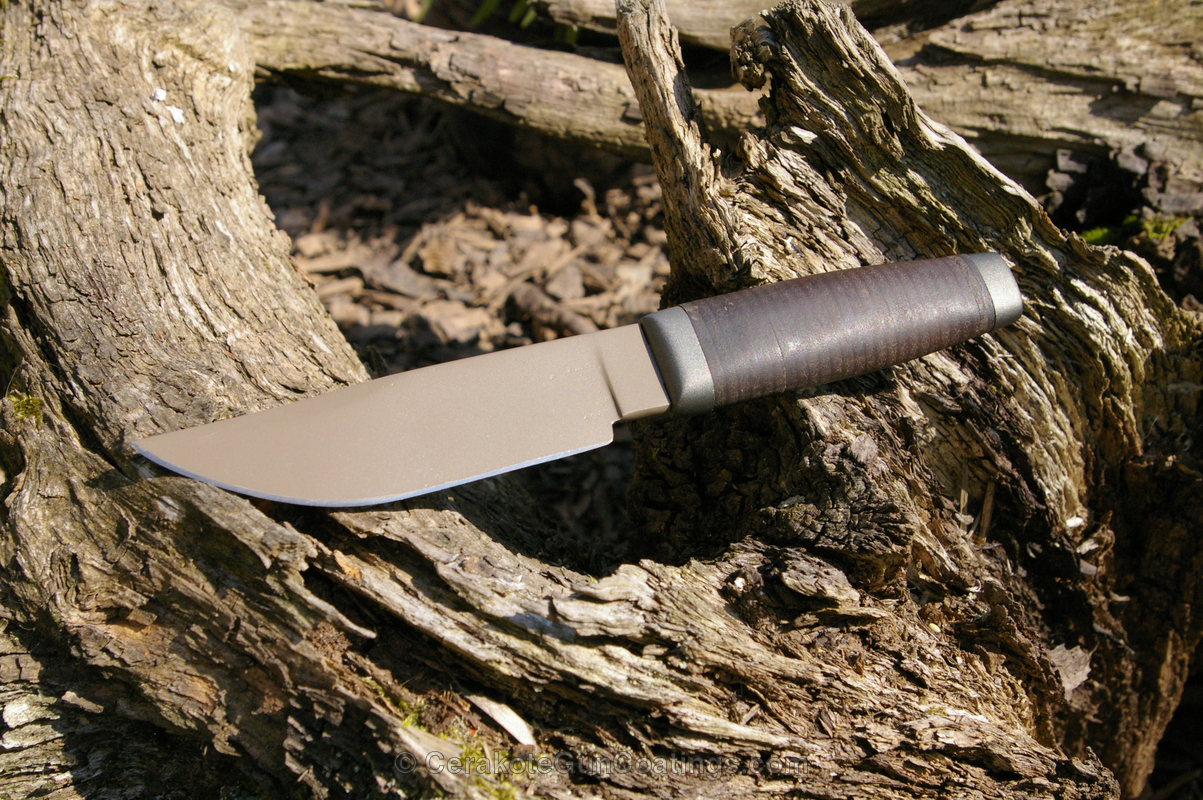 H-265 Flat Dark Earth with H-237 Tungsten by Mark Twittey | Cerakote