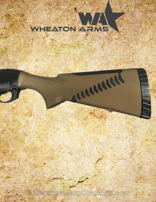 H-148 Burnt Bronze with H-146 Graphite Black by Robbie Wheaton | Cerakote