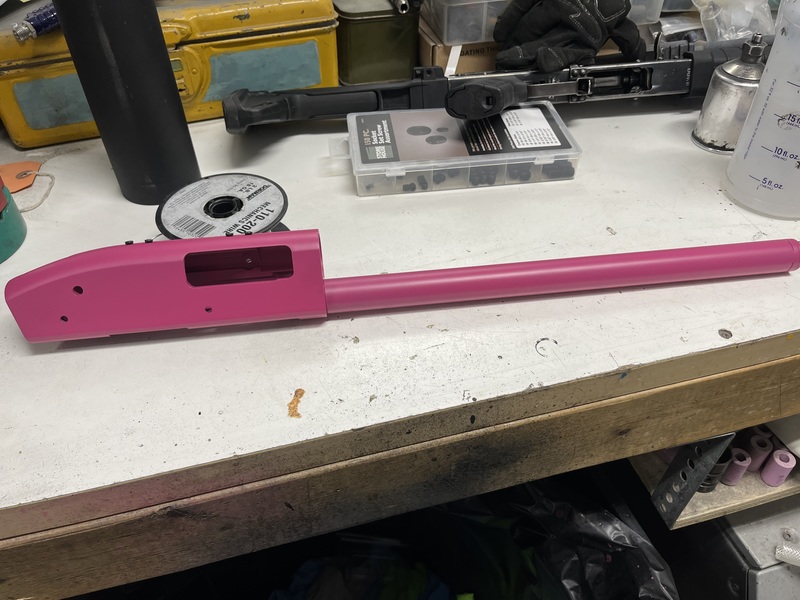 Prison Pink Shotgun | Cerakote
