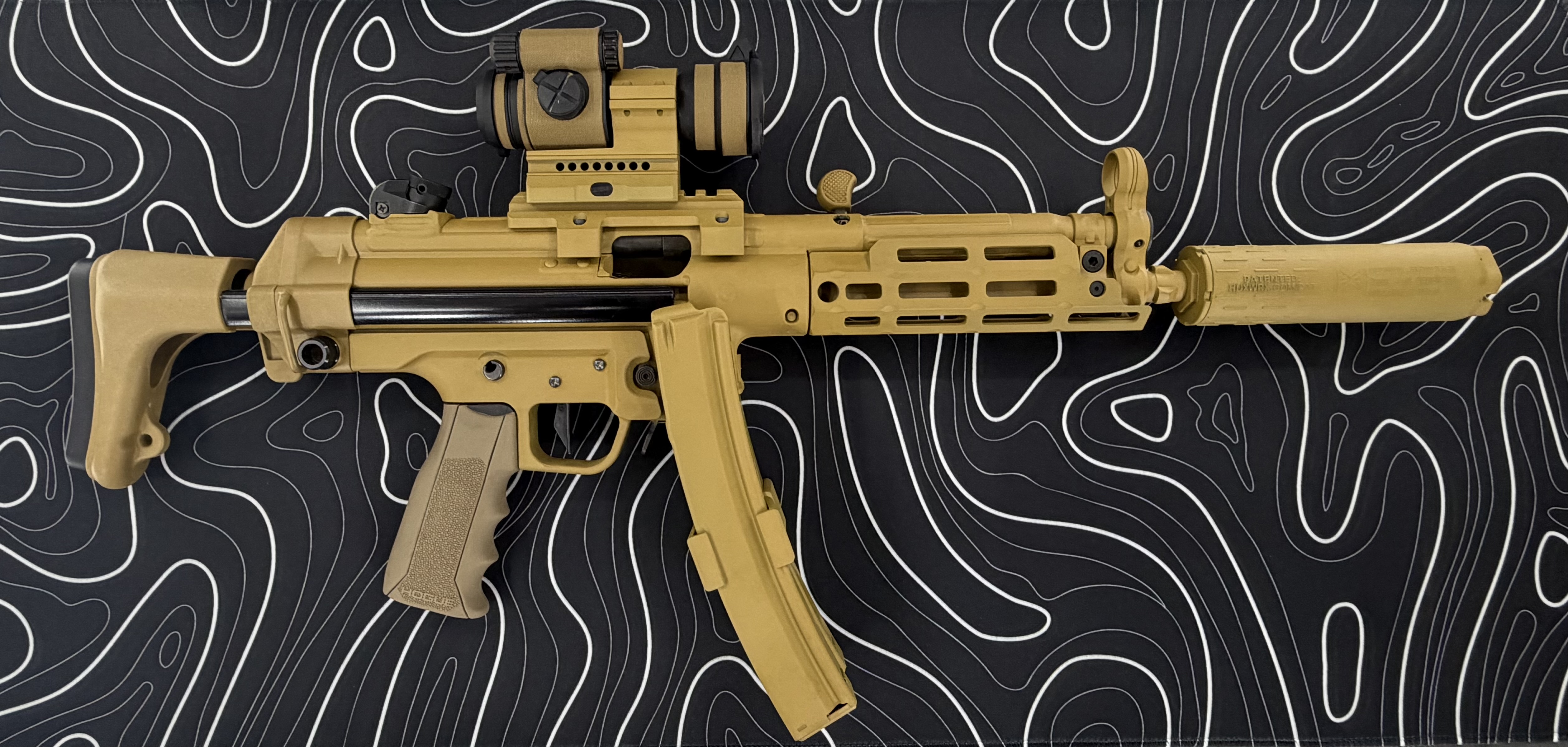 SP5 AS Designs super safety and lower | Cerakote