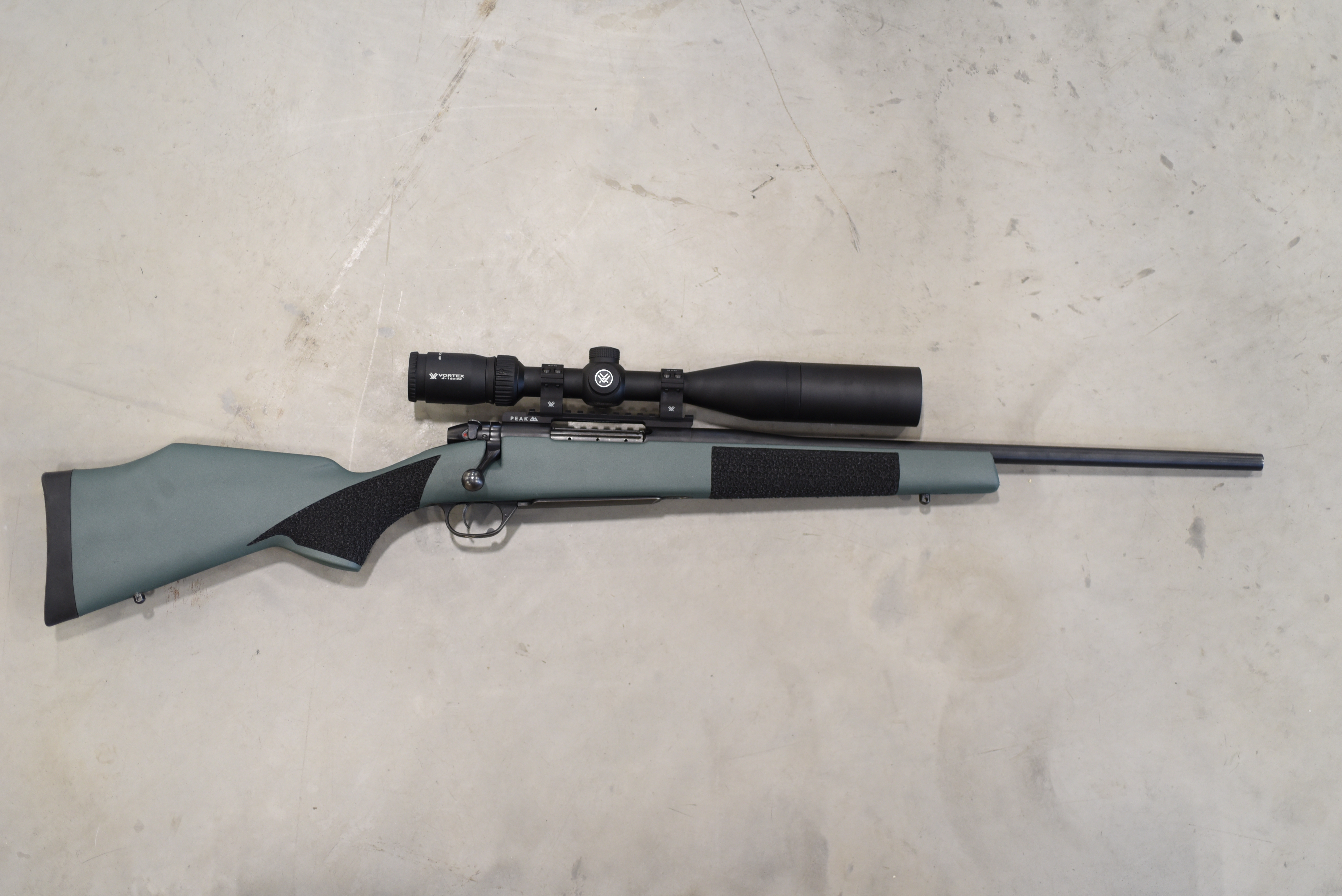 Charcoal Green Weatherby W/ Custom Stippling | Cerakote