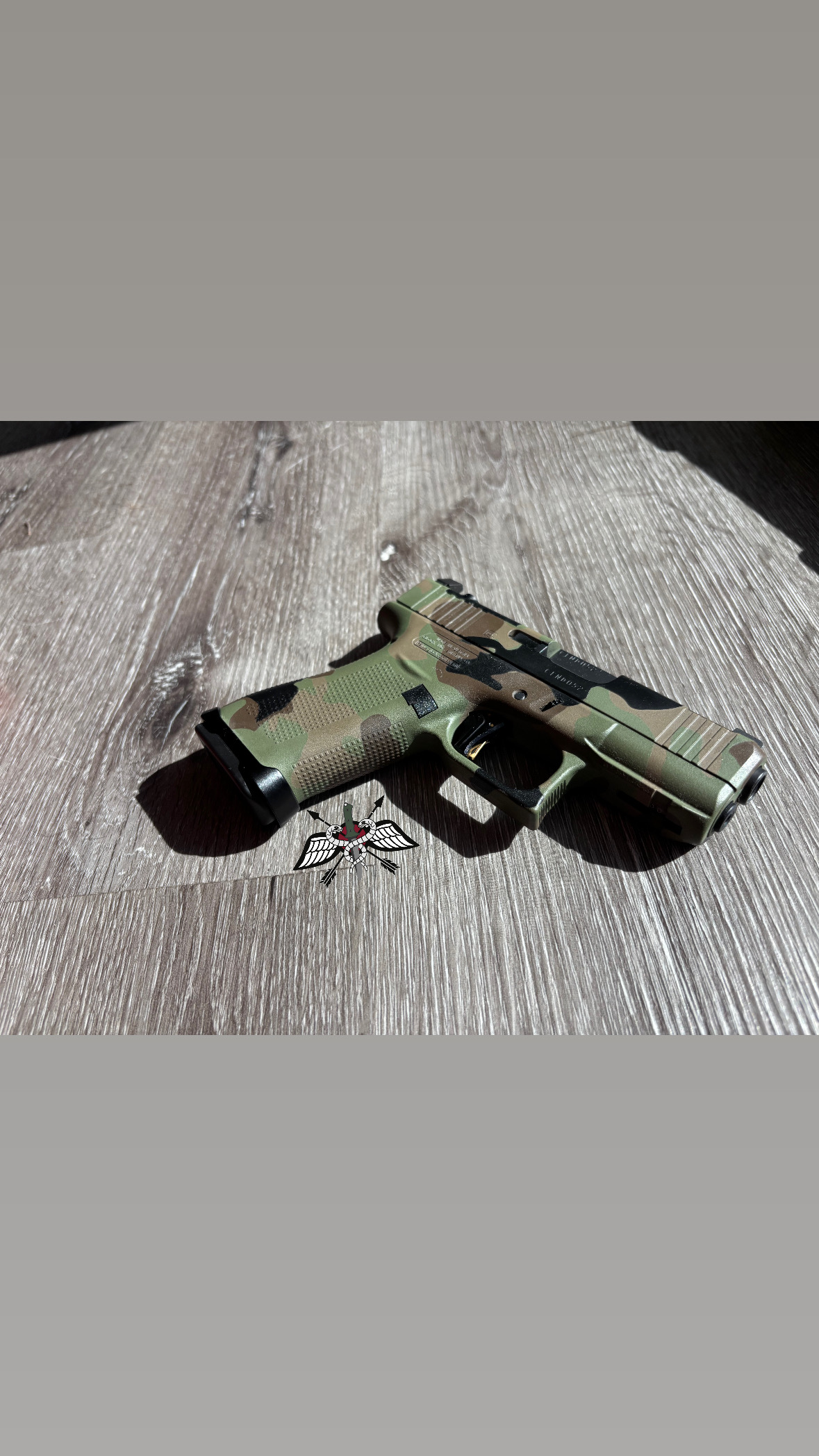 M81camo pistol | Cerakote
