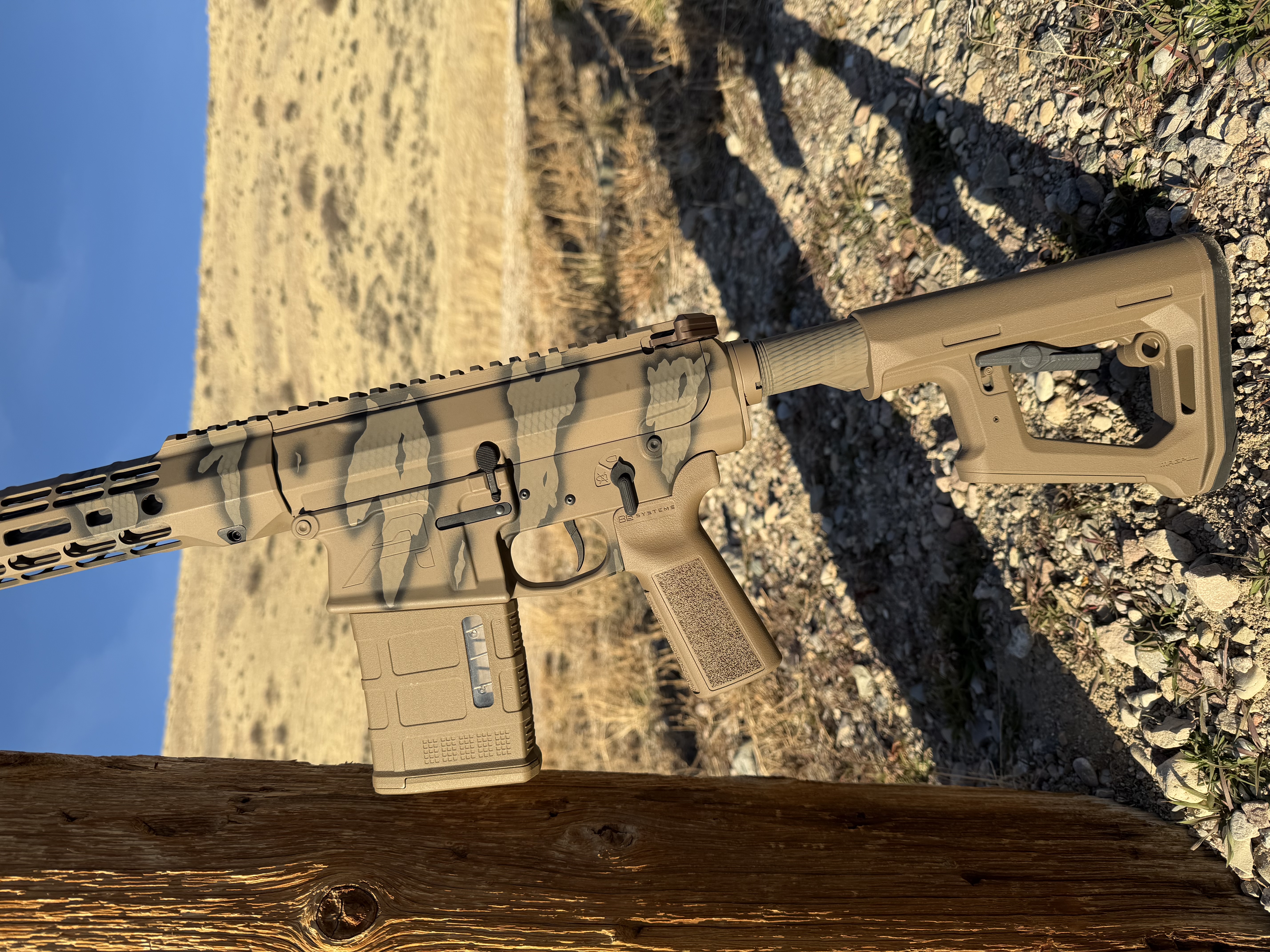 Reptile Camo AR-10 | Cerakote