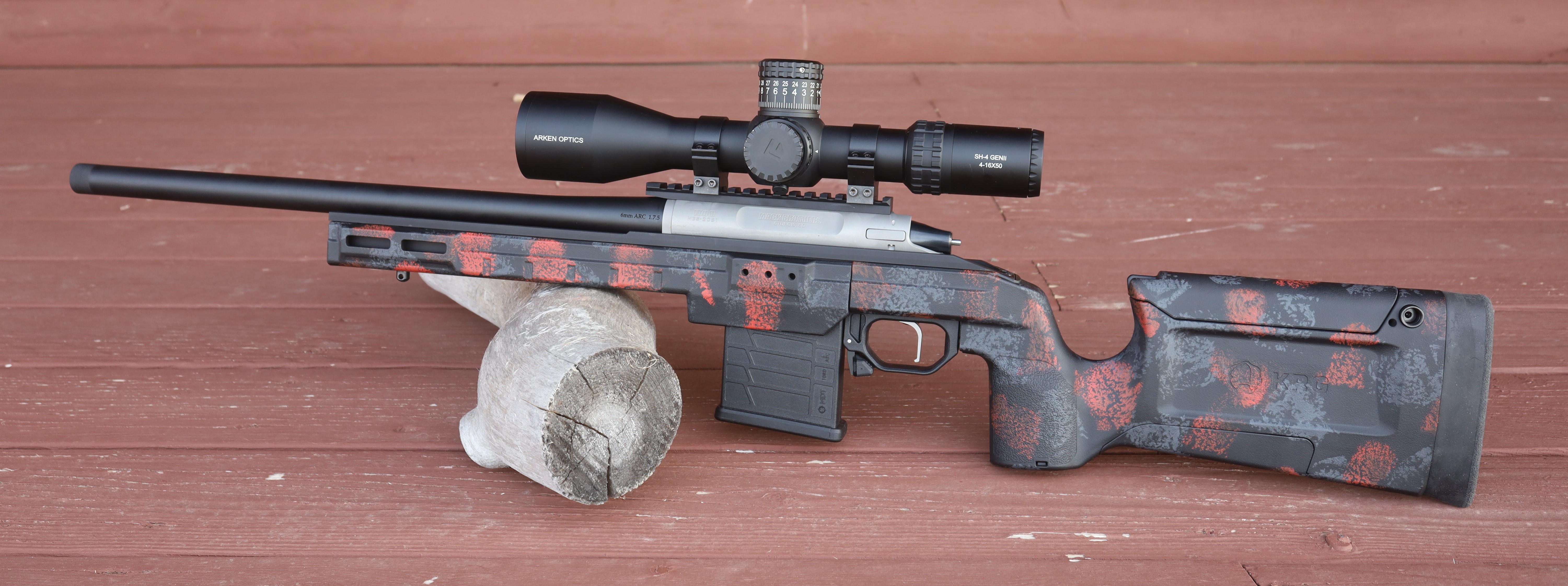 KRG Bravo Chassis with Sponge Camo | Cerakote
