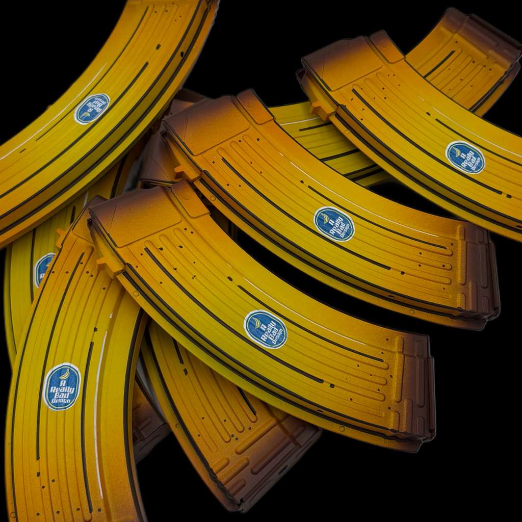 AK banana mag cel shading | Cerakote