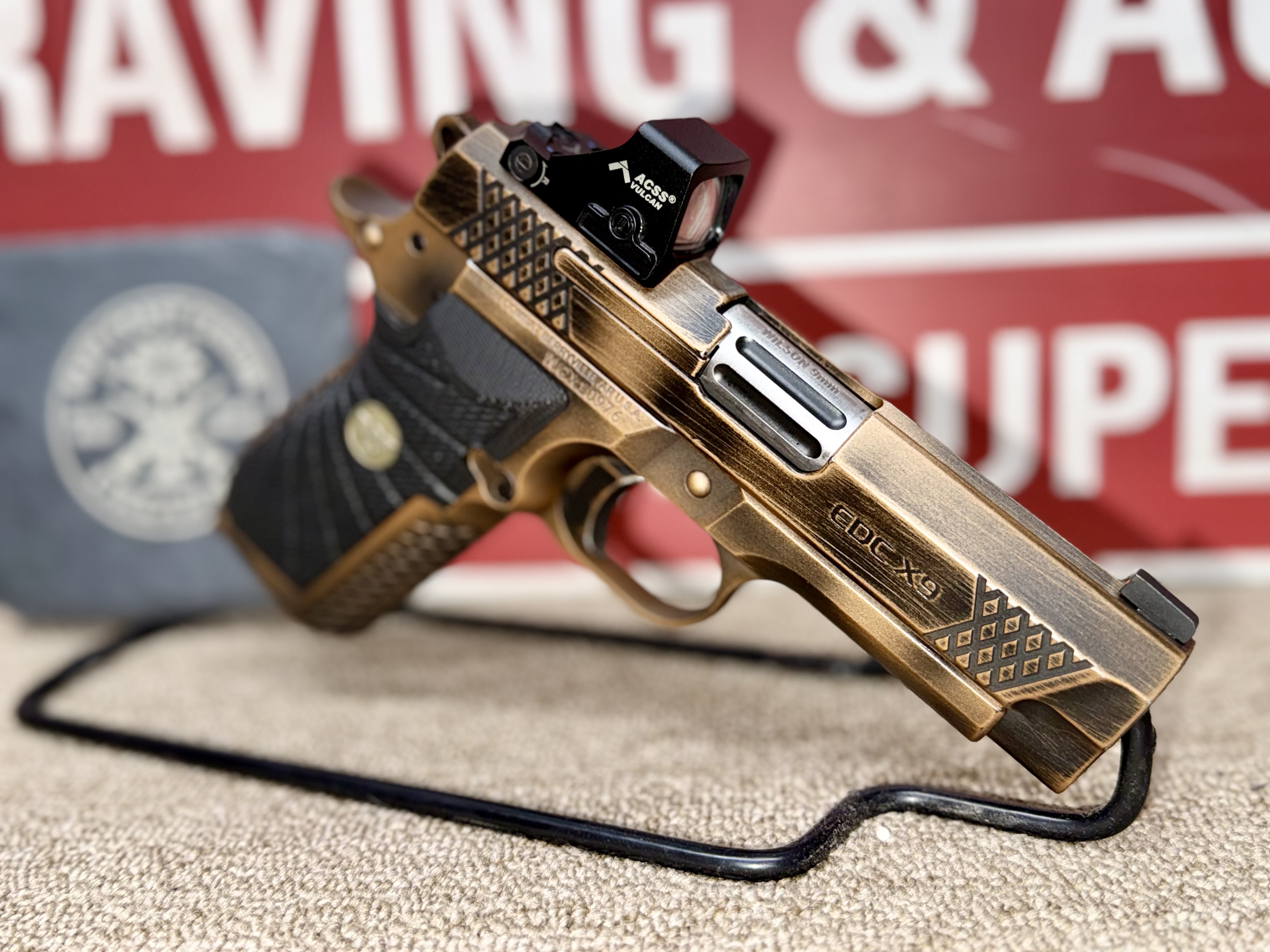 Battleworn Wilson Combat EDC | Cerakote