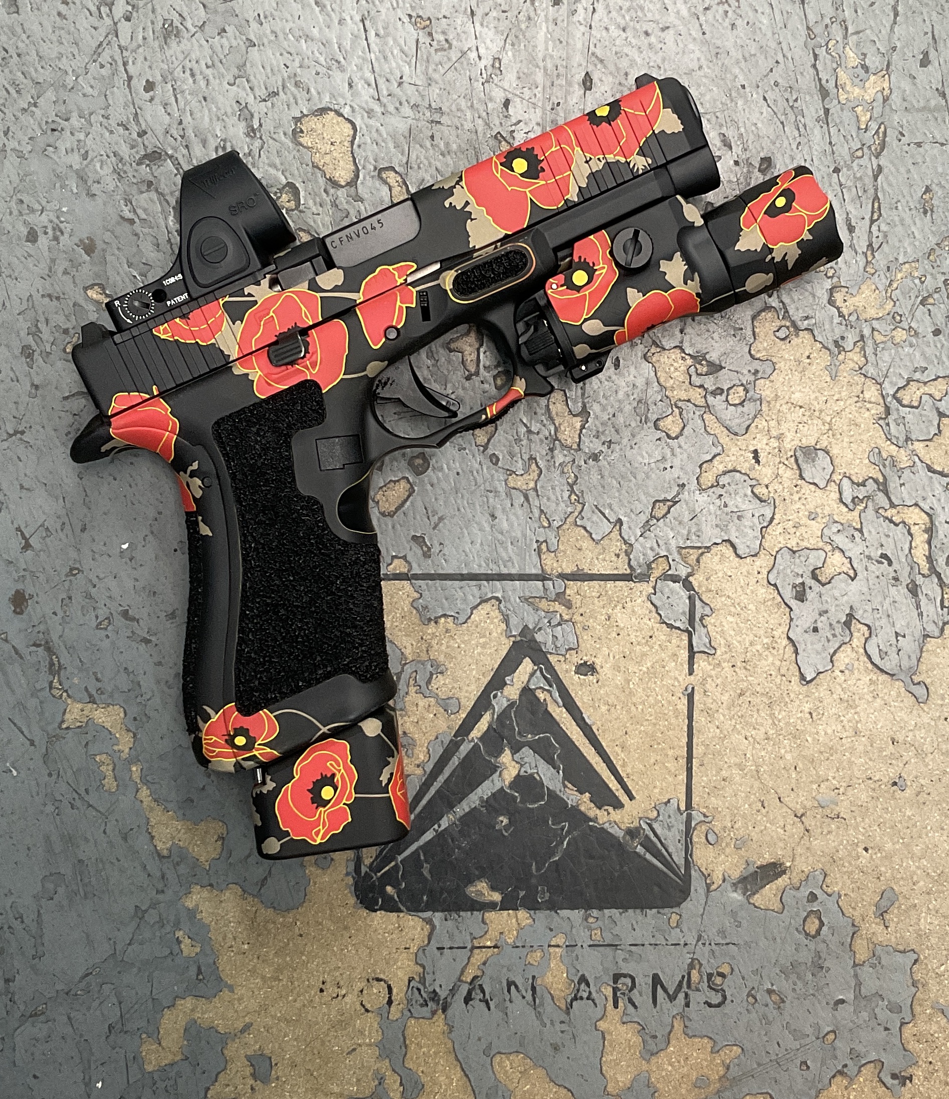 Poppy's Of War with H-317, H-146, H-216 and H-122 | Cerakote