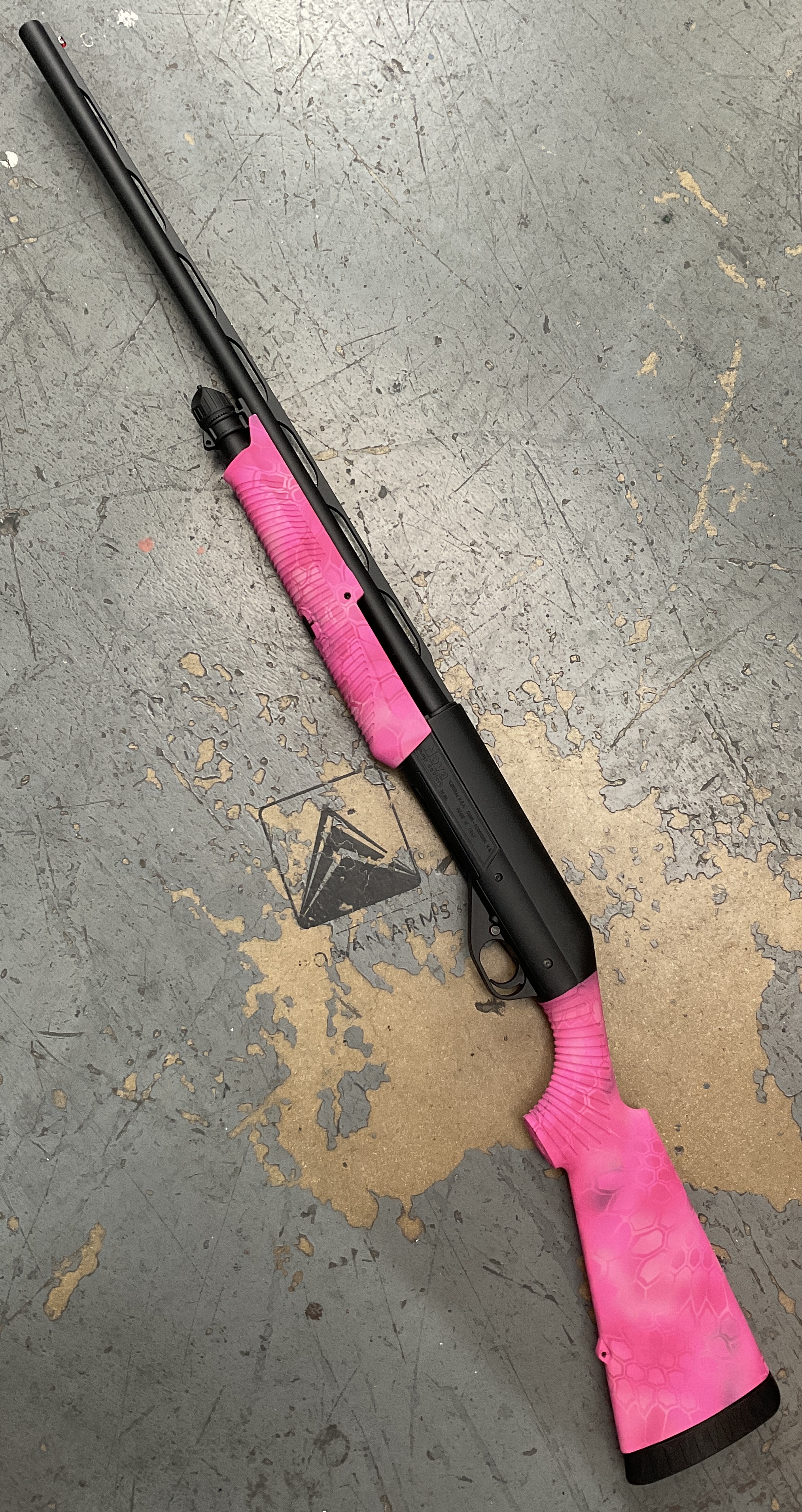 Pink Shotgun with a Prison Pink, Bazooka Pink, Sig™ Pink and Graphite ...