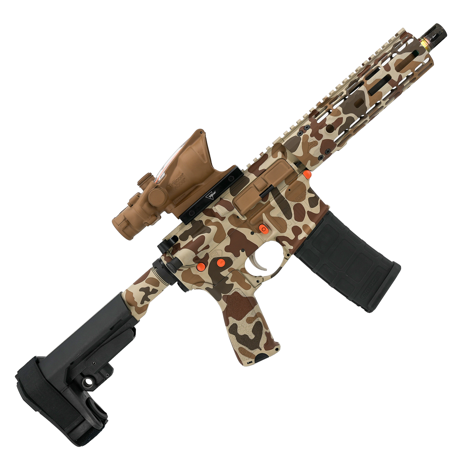 Springfield Saint - Vintage Duck Camo | Cerakote