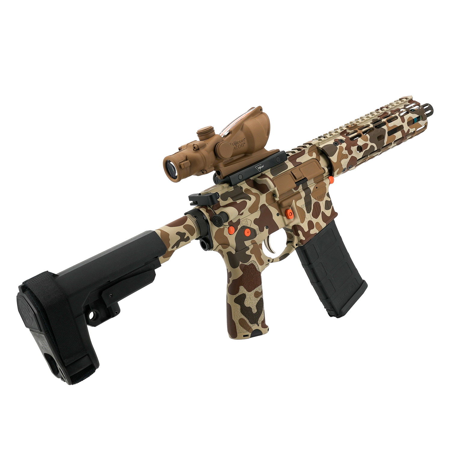 Springfield Saint - Vintage Duck Camo | Cerakote