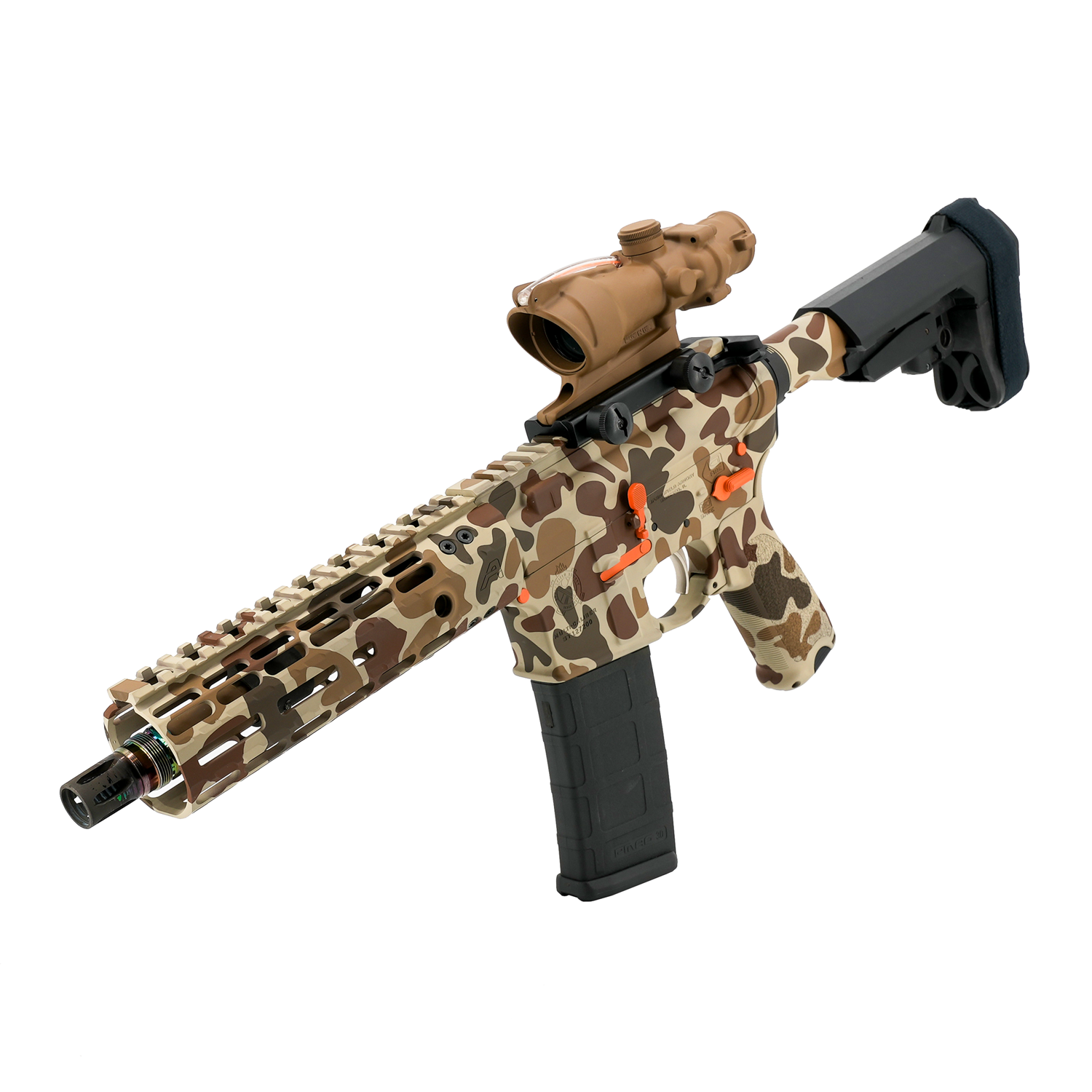 Springfield Saint - Vintage Duck Camo | Cerakote