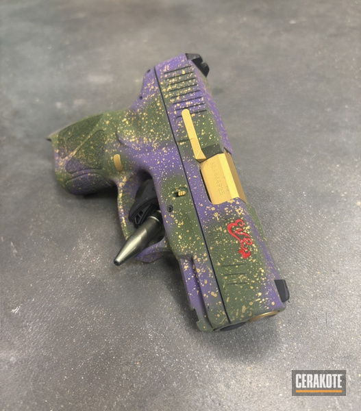 Mardi Gras Eve Pistol | Cerakote