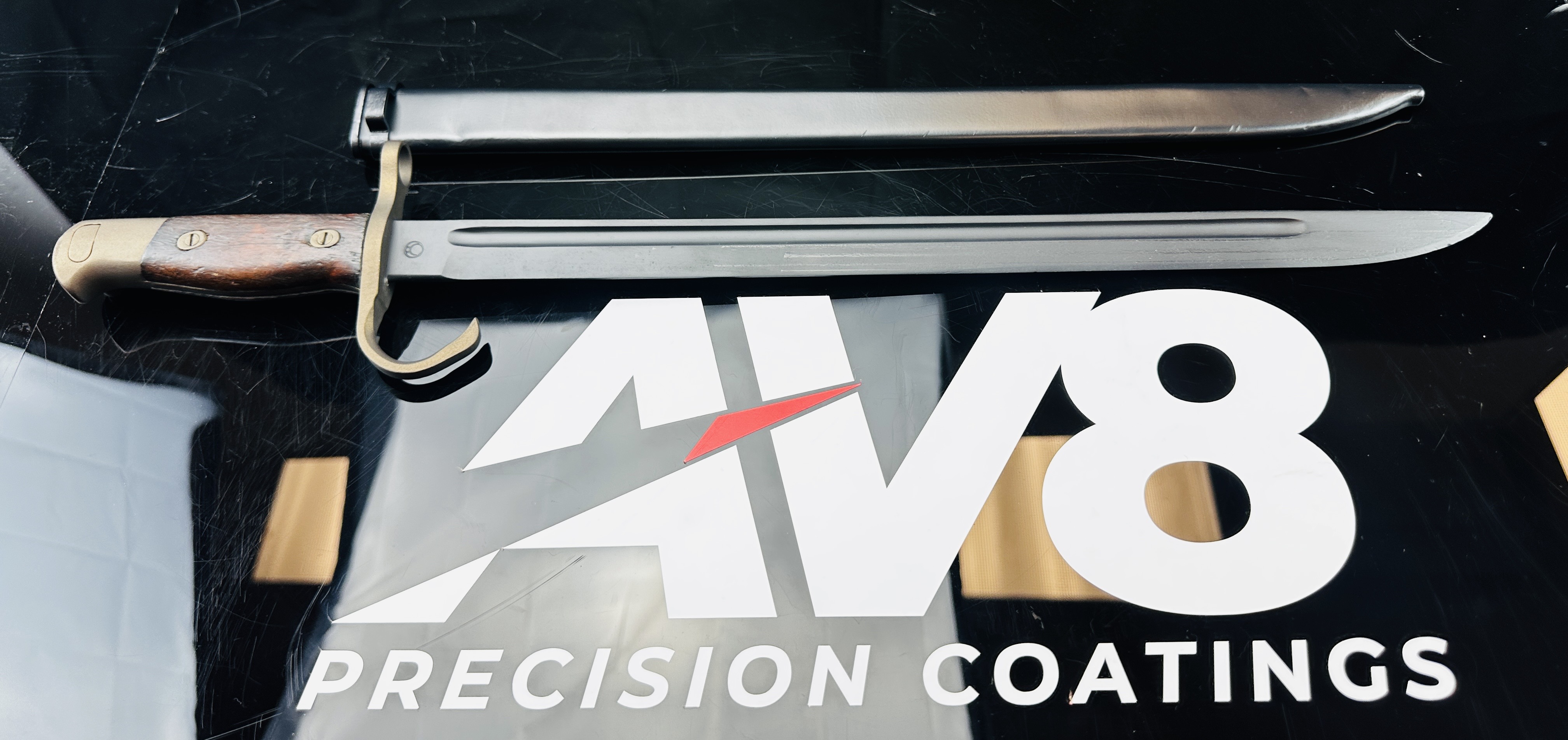 Cerakote Wwii Araska Rifle Bayonet Restoration | Cerakote