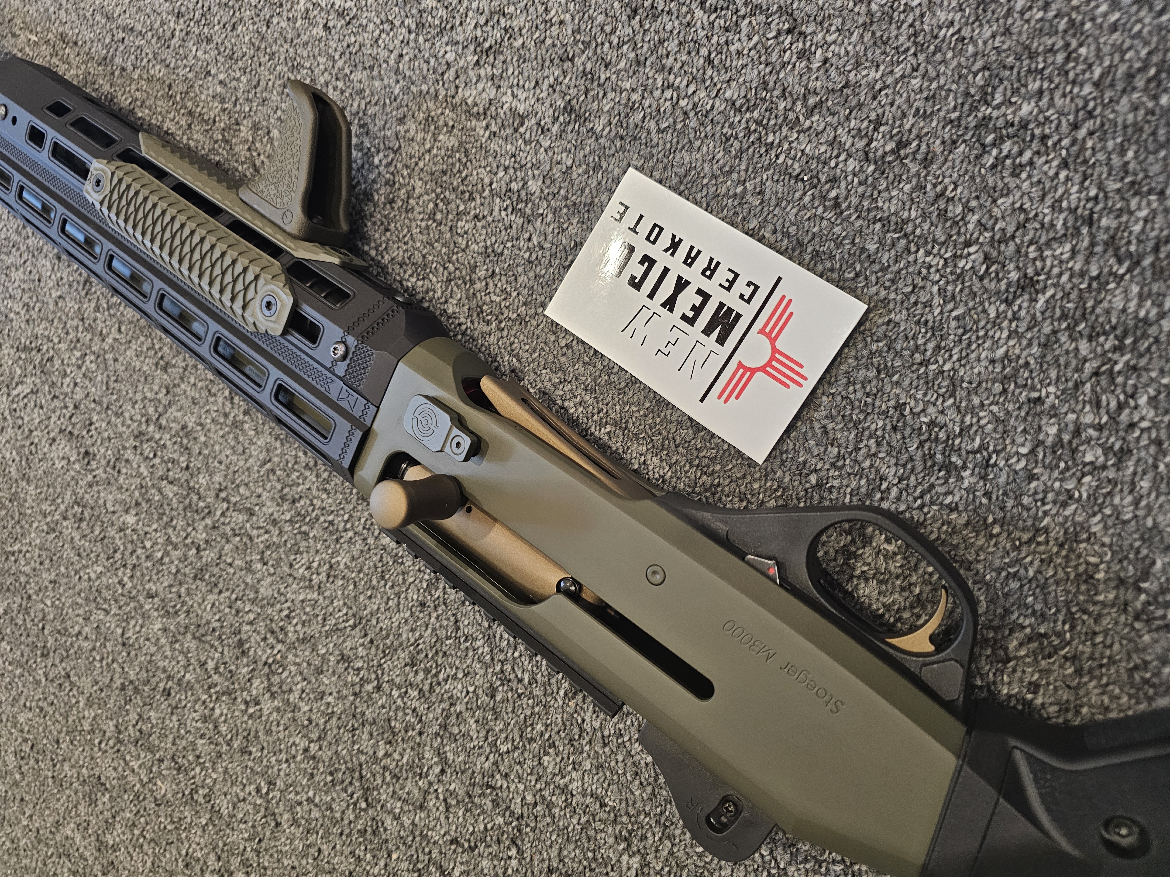 Shotgun finished with H-236 and H-148 | Cerakote