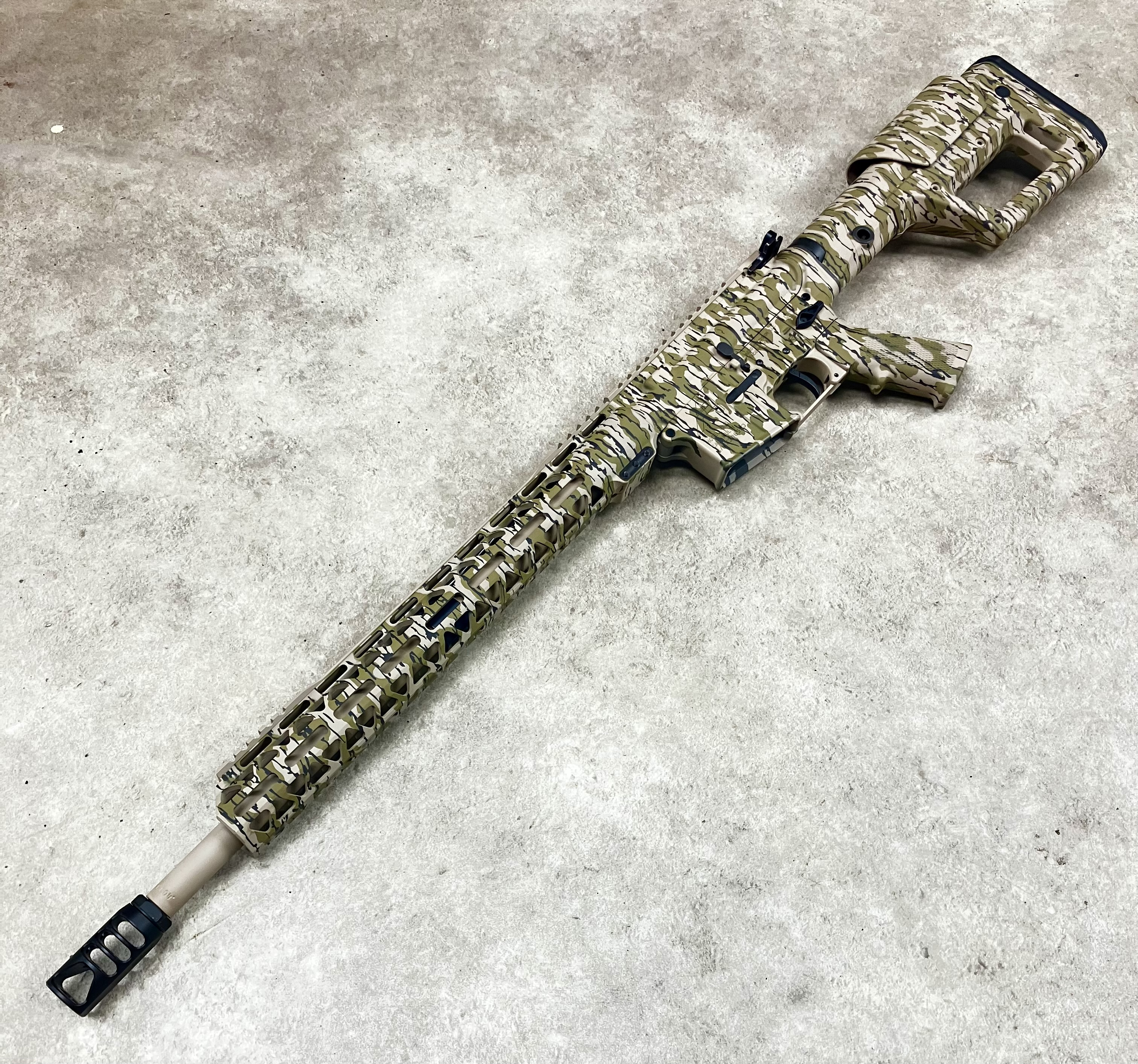 Mossy Oak Bottomland finished in Glock® FDE, Graphite Black, Patriot ...