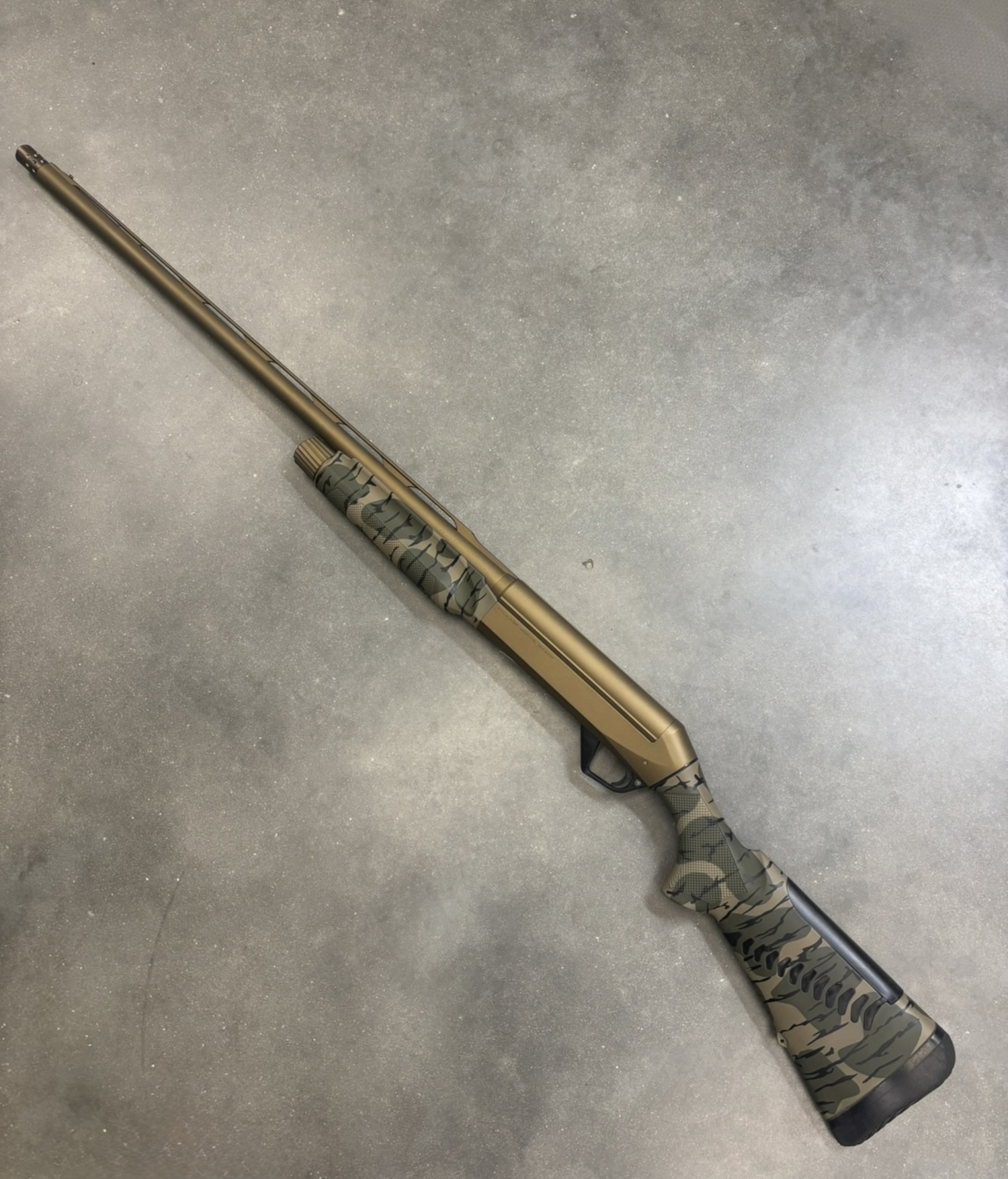 Custom Camo Shotgun | Cerakote