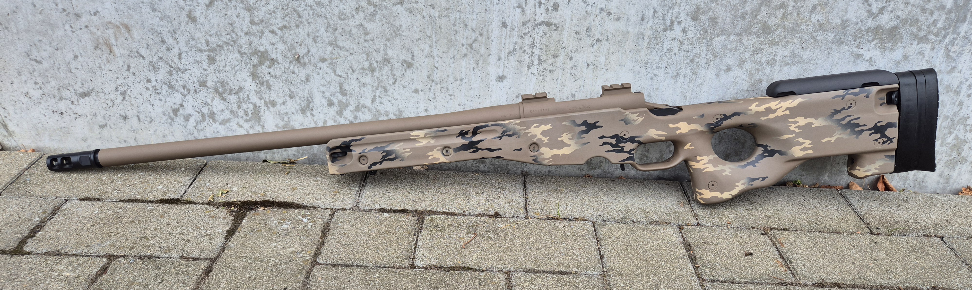 Troy Camo finished in a Troy® Coyote Tan, Desert Sand and Blackout ...