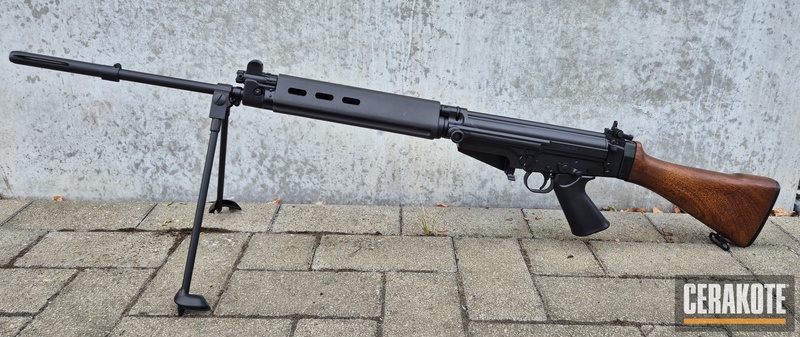 Fn Fal with E-100 | Cerakote