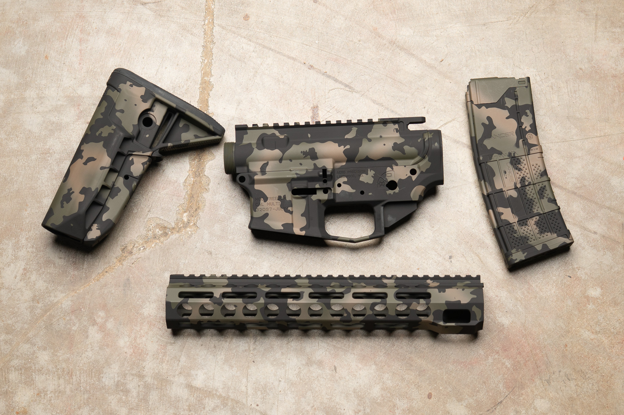 Canopy with requested colors | Cerakote