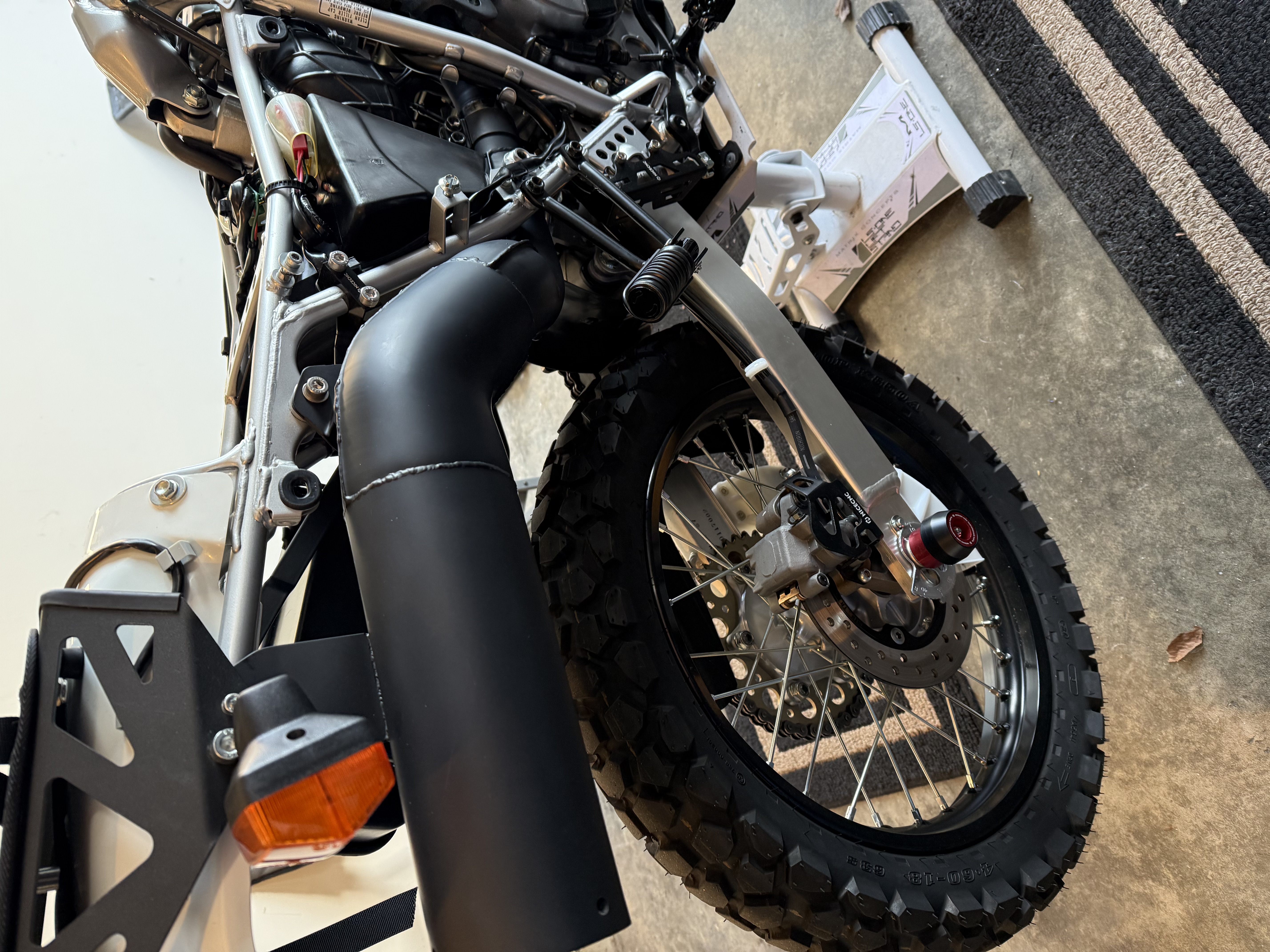 Dirt bike exhaust | Cerakote