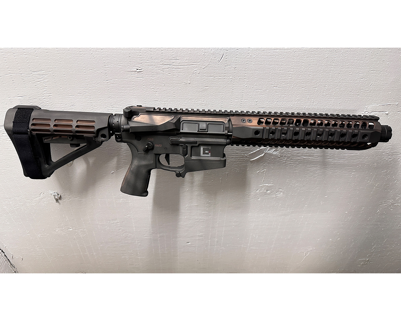 Ar Pistol finished with H-297, H-146, H-237, H-306 and V-139 | Cerakote