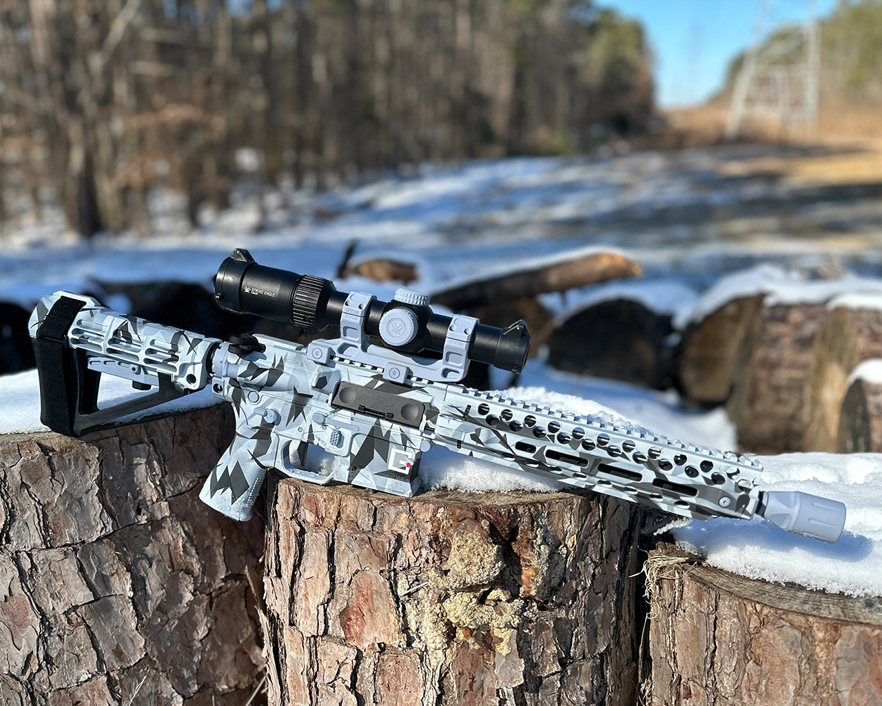 Cerakote Winter Blue Ar Pistol | Cerakote