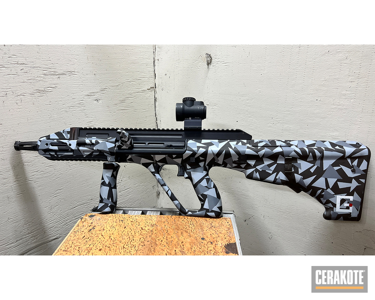 Aug coated with H-297, H-167, H-234 and H-146 | Cerakote