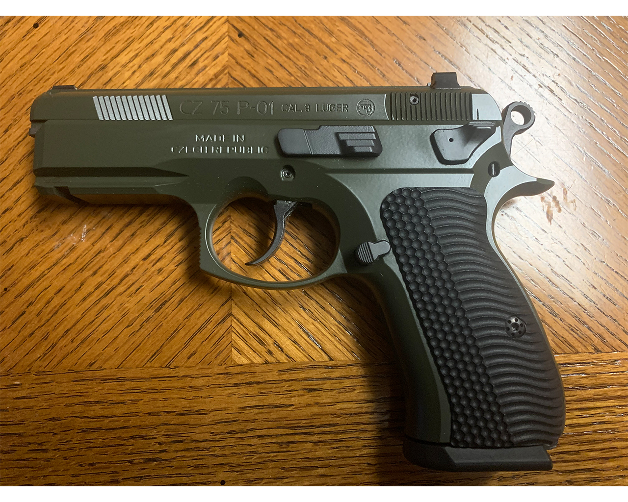 Cz 75 P-01 coated with H-240 | Cerakote