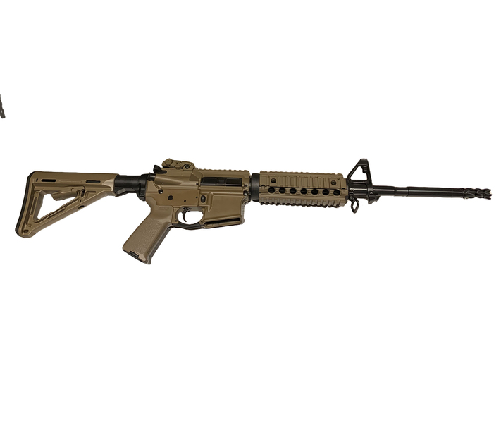 Picitanny Tan done in a Troy® Coyote Tan Finish | Cerakote