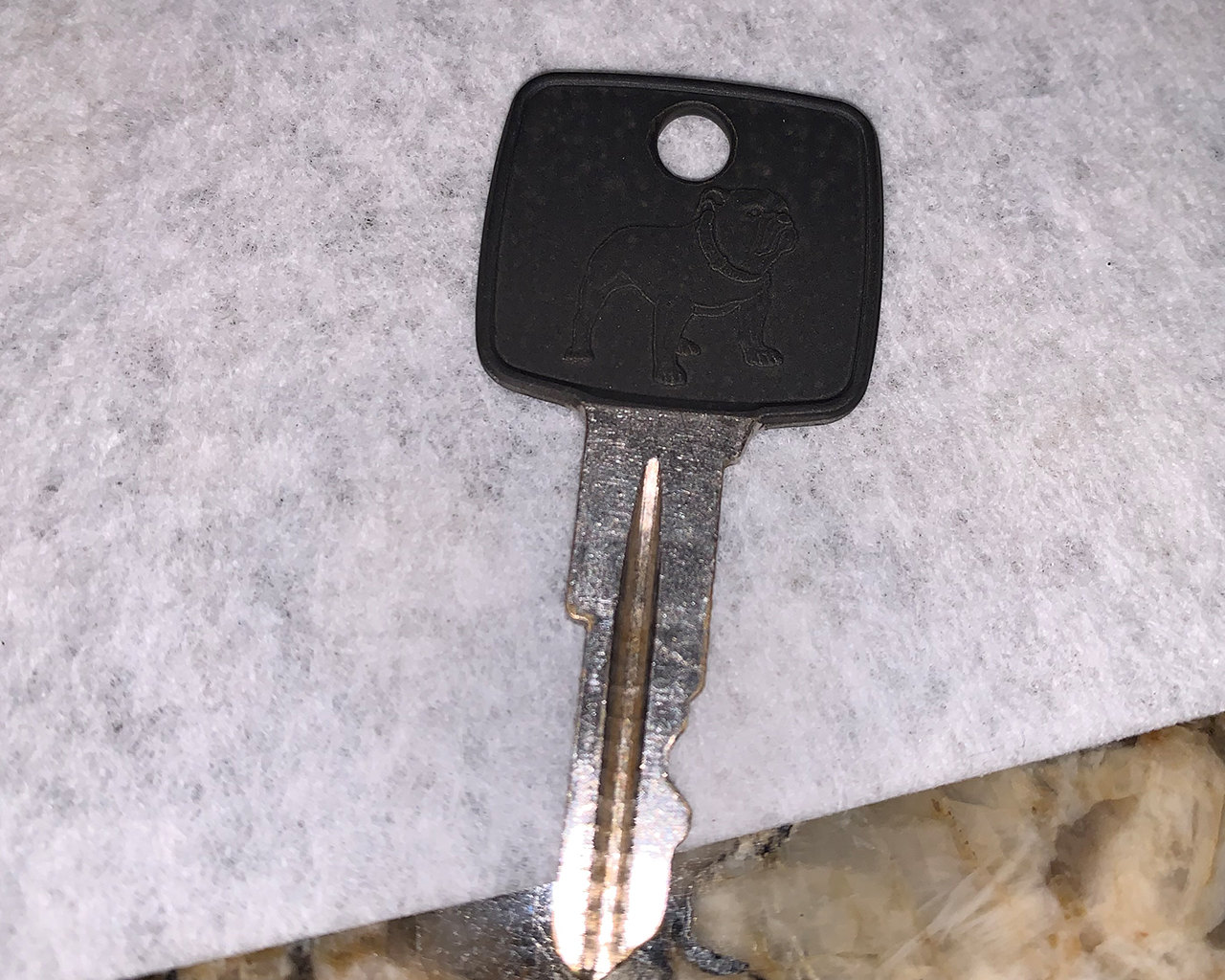 Keys done in a Armor Black Finish | Cerakote