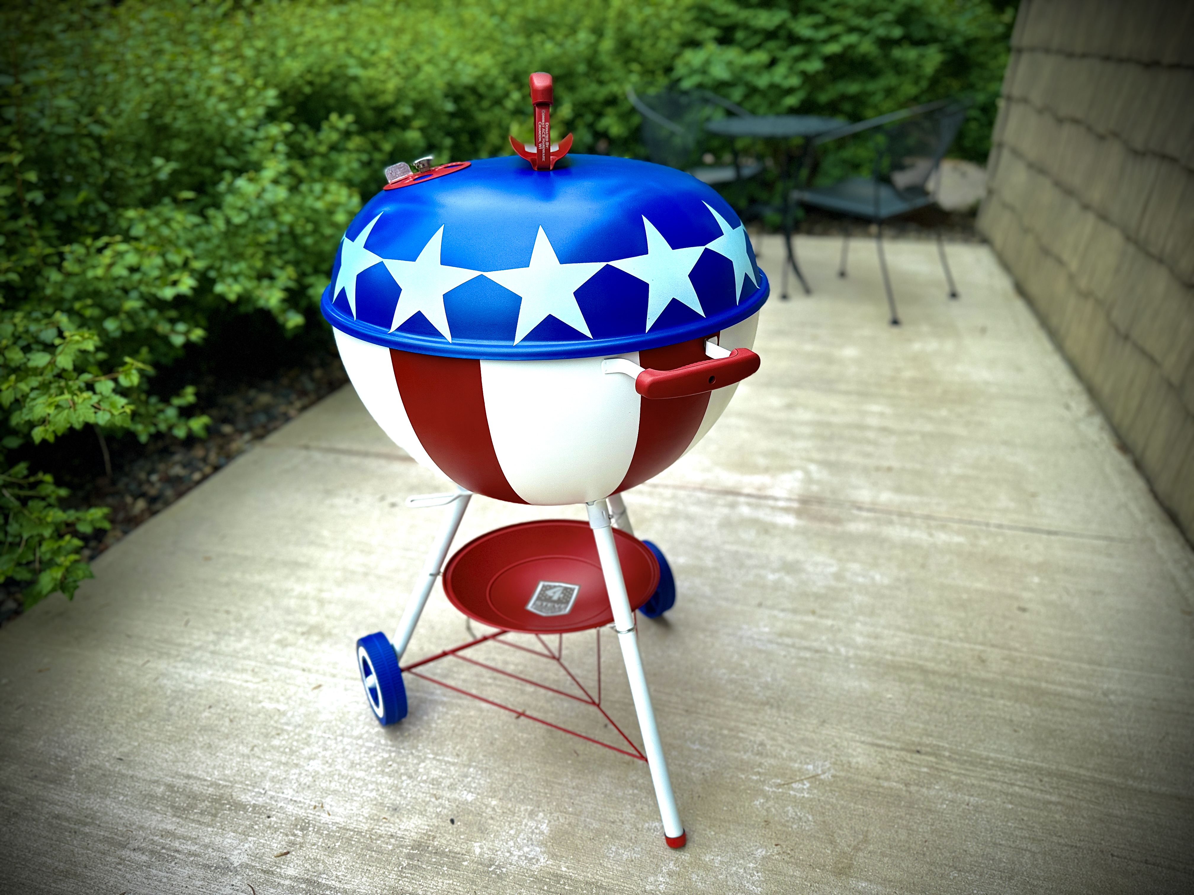 USA Theme Weber Grill | Cerakote