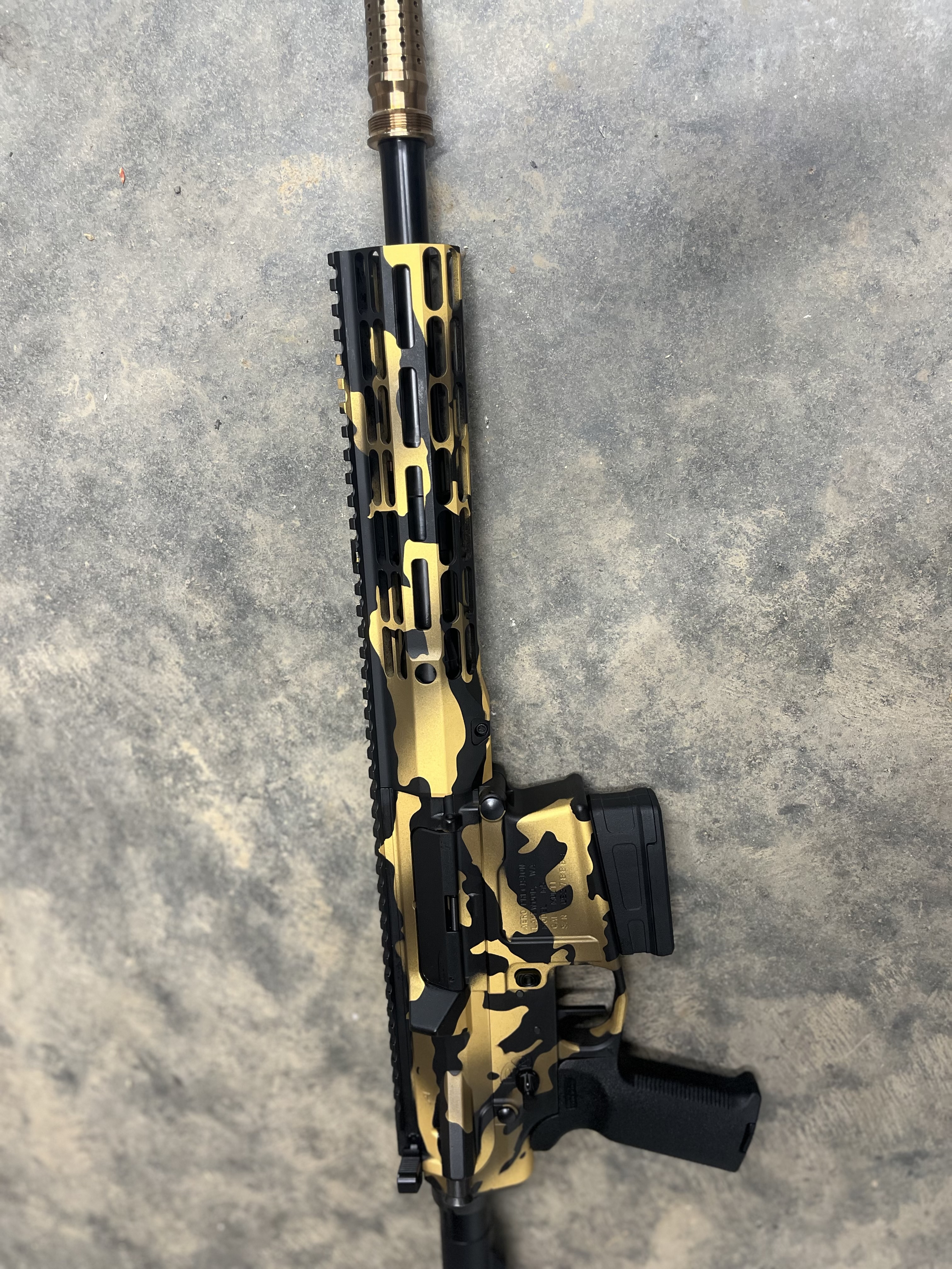 Blended Gold Camo | Cerakote