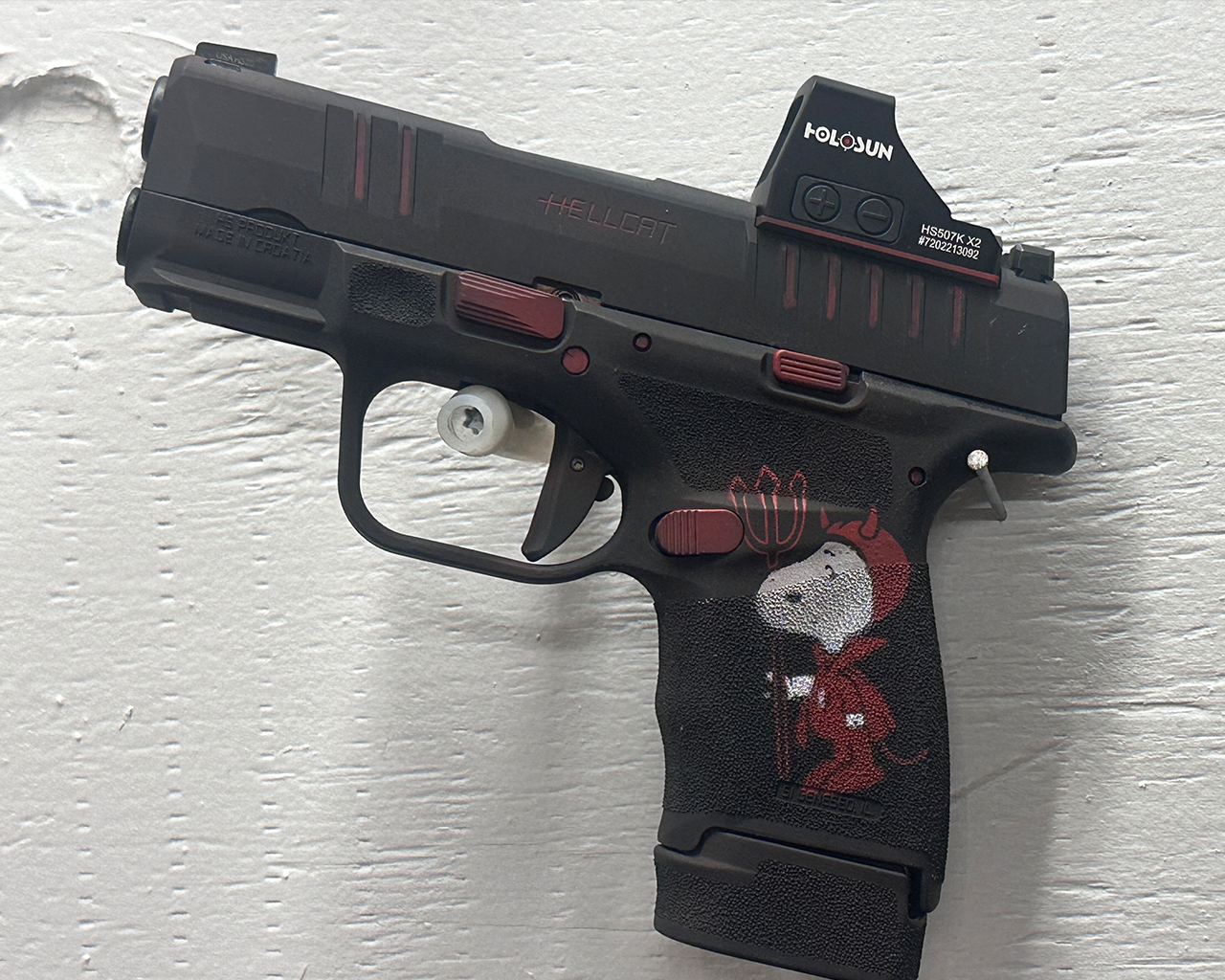 Cerakote Devil Snoopy Hellcat | Cerakote