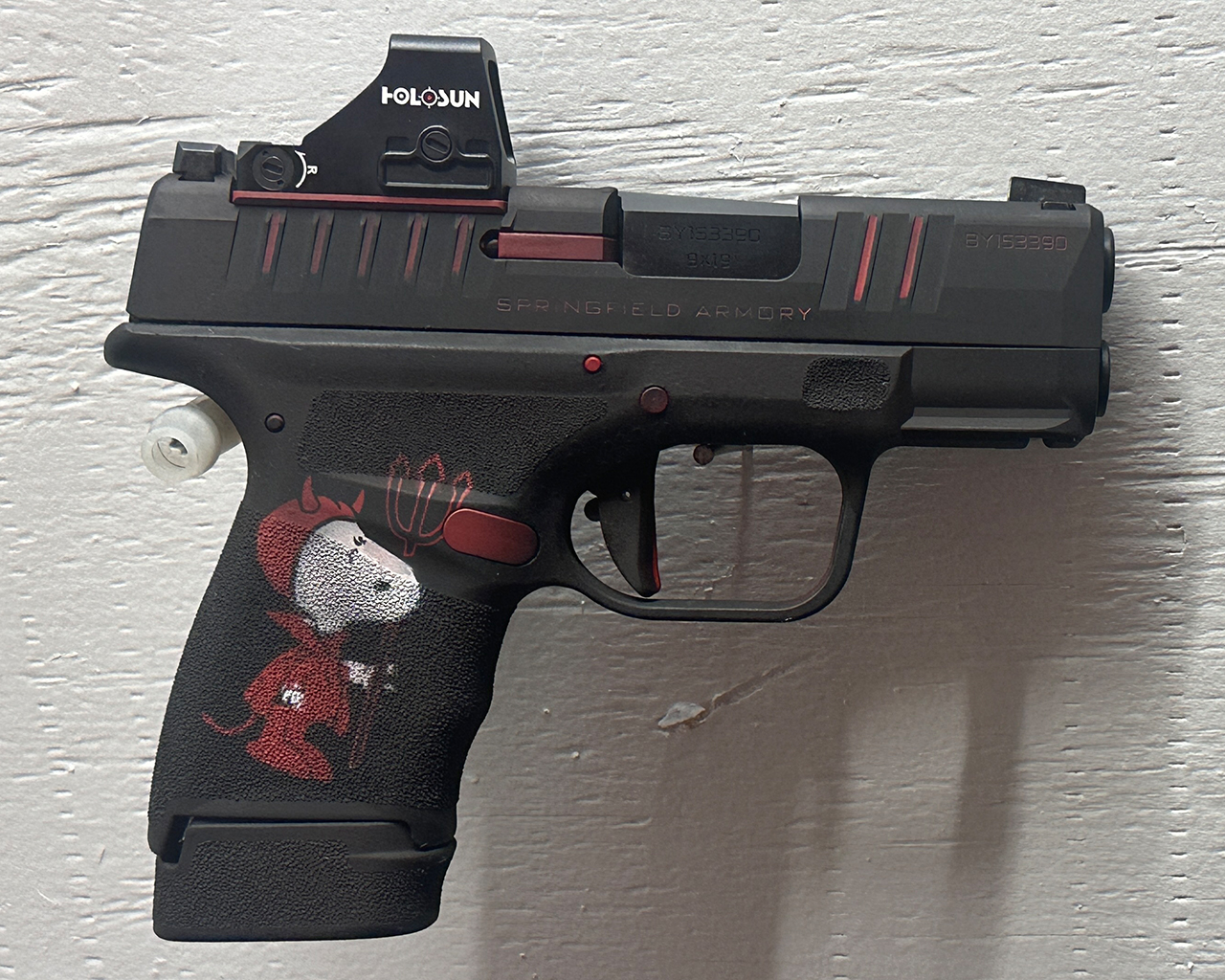 Cerakote Devil Snoopy Hellcat | Cerakote