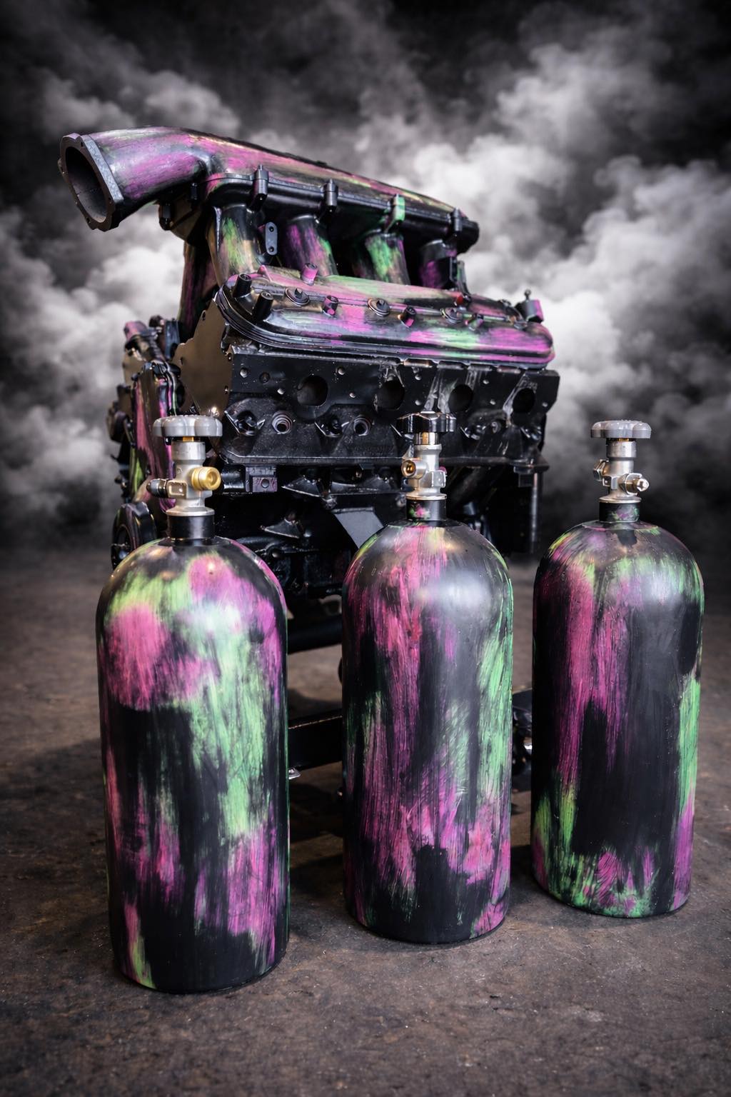 Drift Car Engine | Cerakote