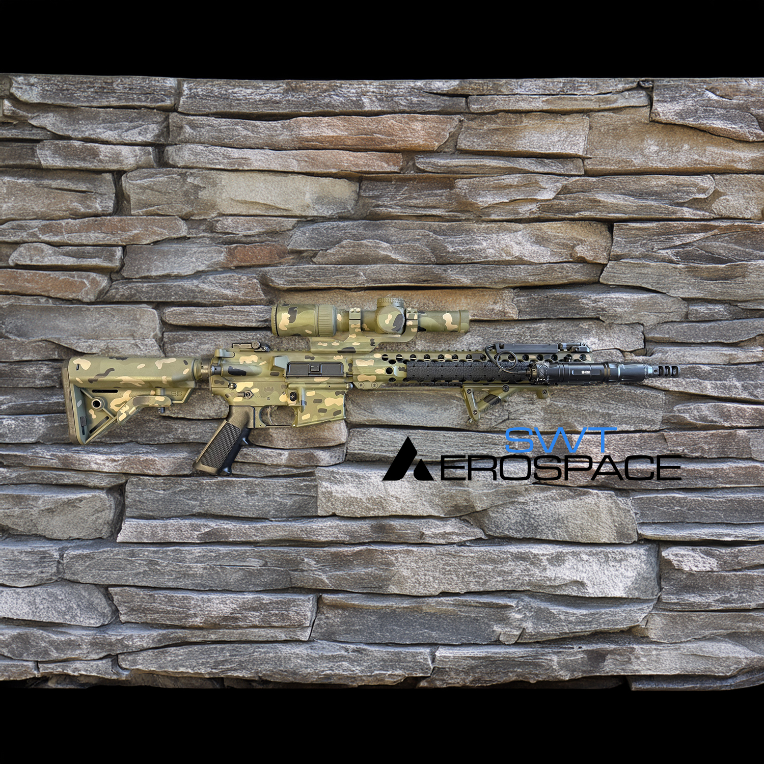 Colt AR15 and Vortex Optic Cerakoted in OCP | Cerakote