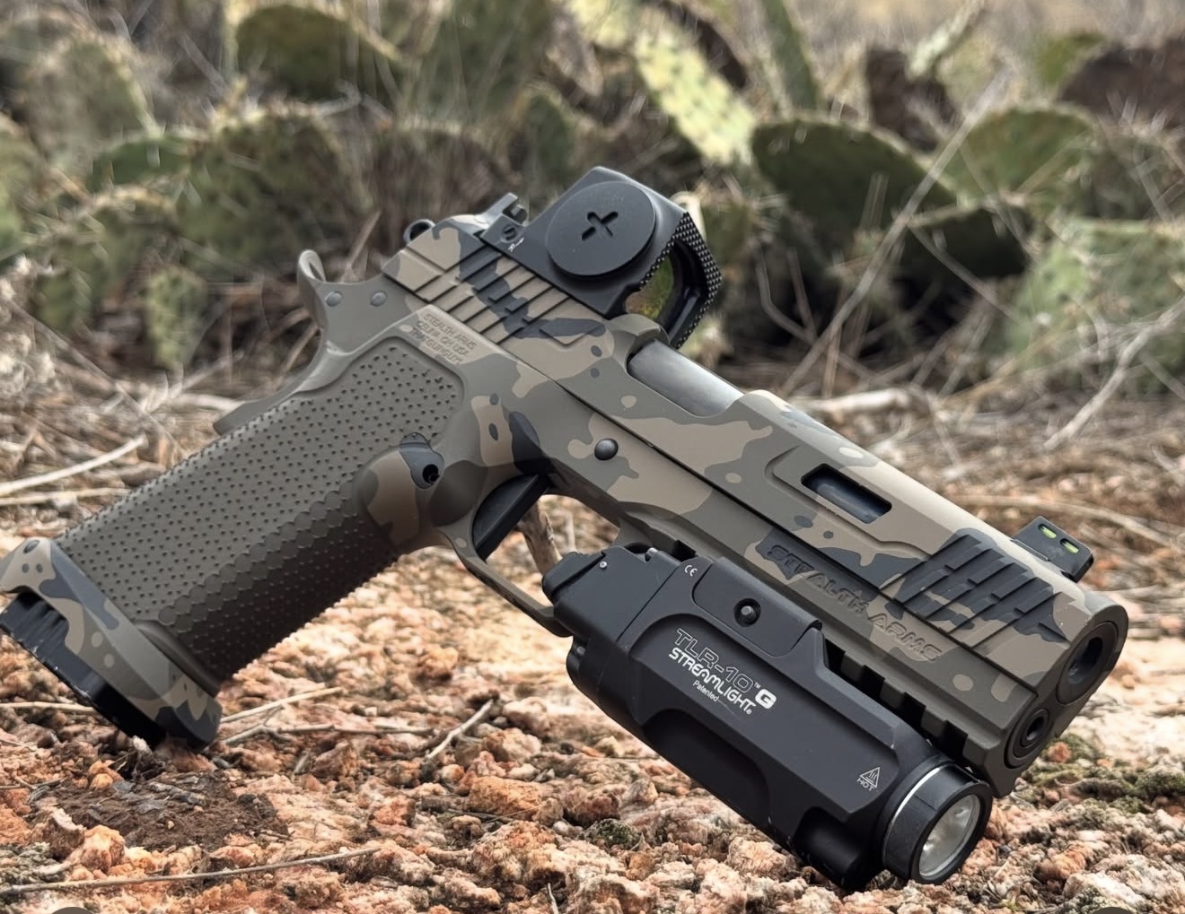 Stealth Arms Platypus Custom Camo | Cerakote