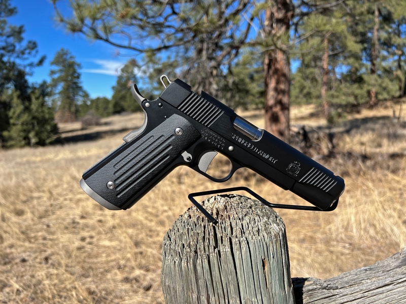 Springfield Armory 1911 in Graphite Black and Stainless | Cerakote